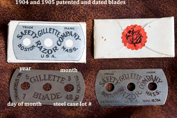 Early Gillette Razor Blades – The Early Gillette Double Ring Safety ...