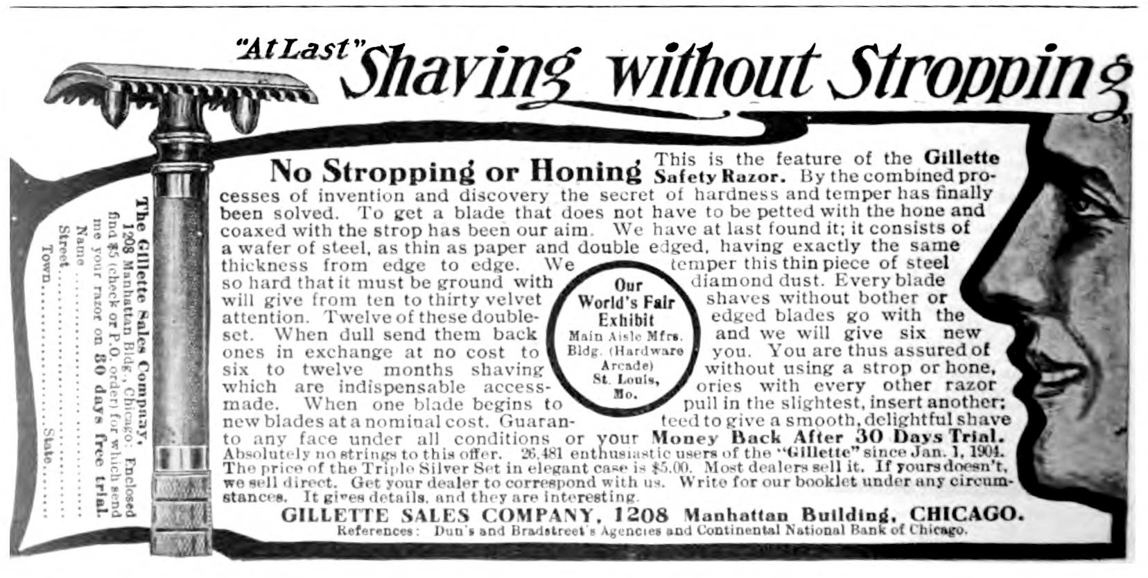 Gillette Double Ring Safety Razor Ads 1903-1905 – The Early Gillette ...